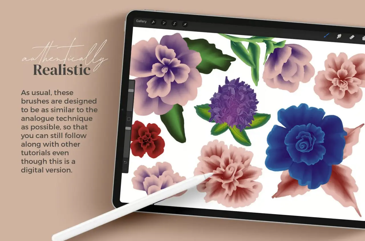 Dual Color Brushes for Procreate Free Download