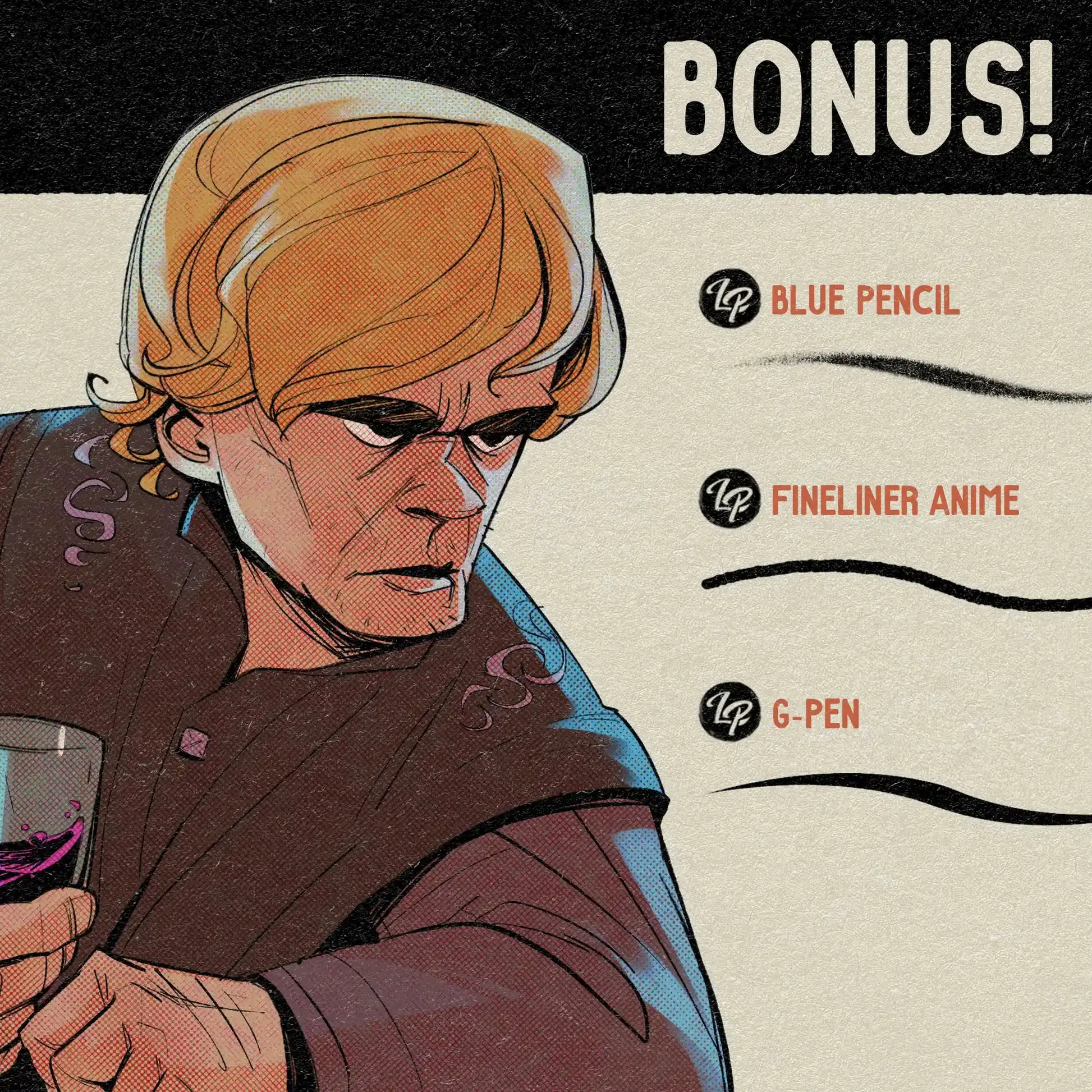 LP Halftone Brushes - CSP Free Download