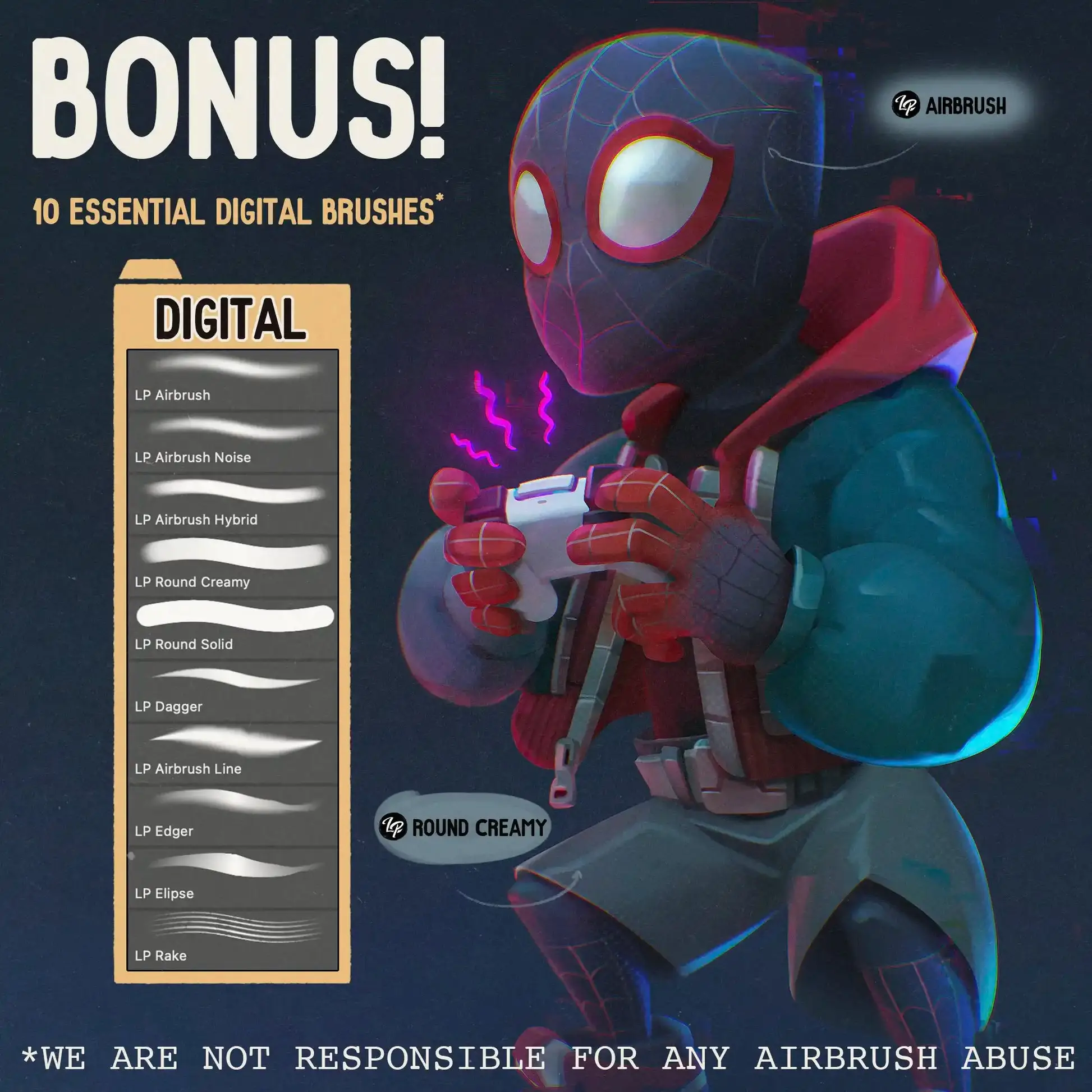 LP Painting Brushes - PS Free Download