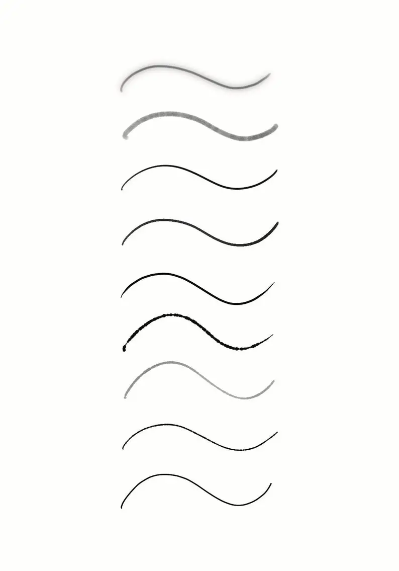 Sazor Anime & Manga for illustration - Brushes Pack