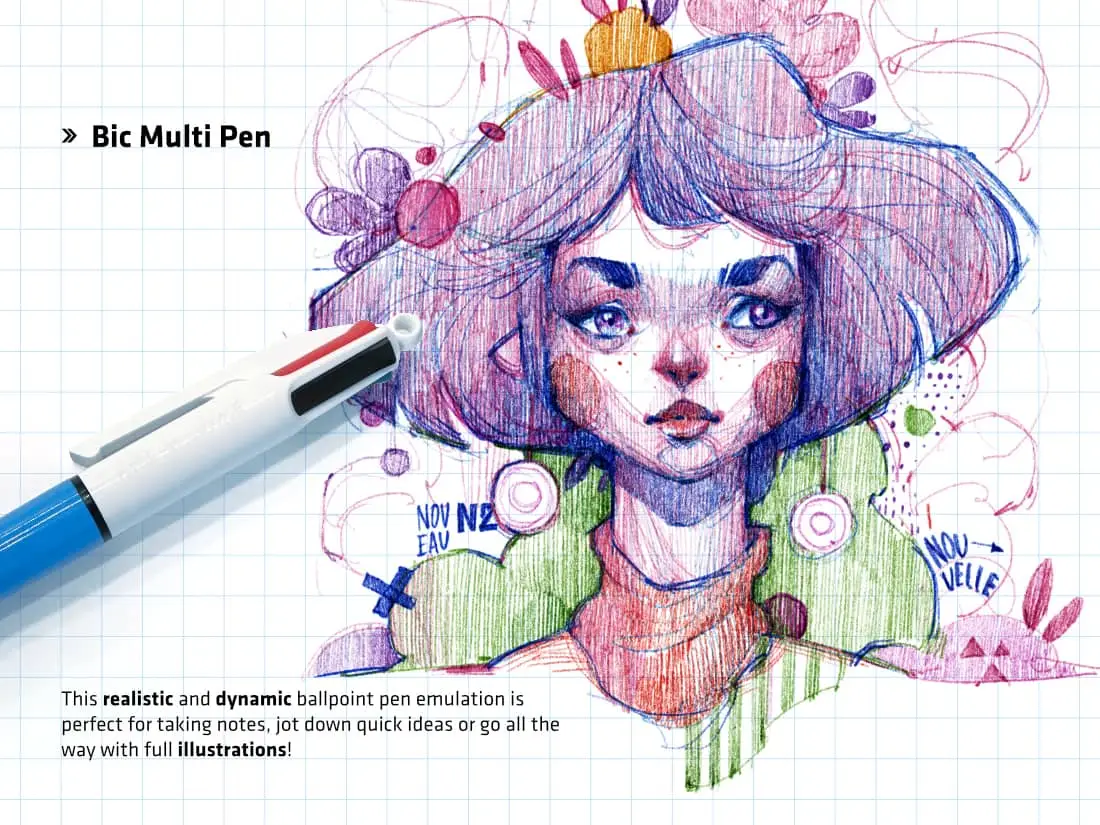 Sketch Pens for Procreate Free Download