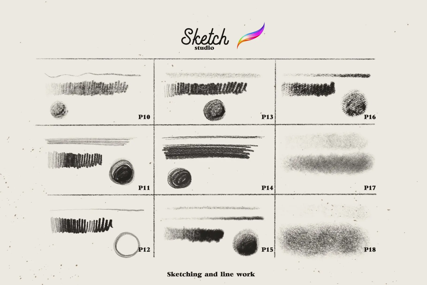 Sketch Studio Brushes for Procreate Free Download