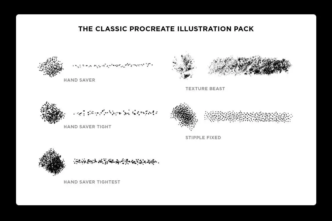 The Classic Procreate Illustration Brush Pack featuring Sam Larson - Free Download