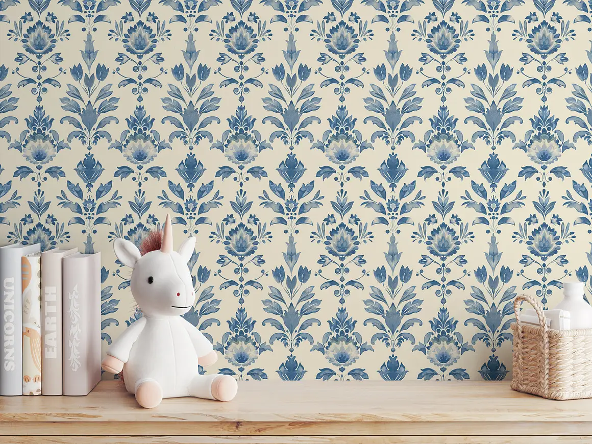 Toile de Jouy Print Design Patterns - 1 Free Download