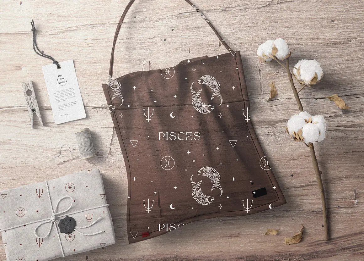 Zodiac Horoscope Seamless Patterns - Free Download