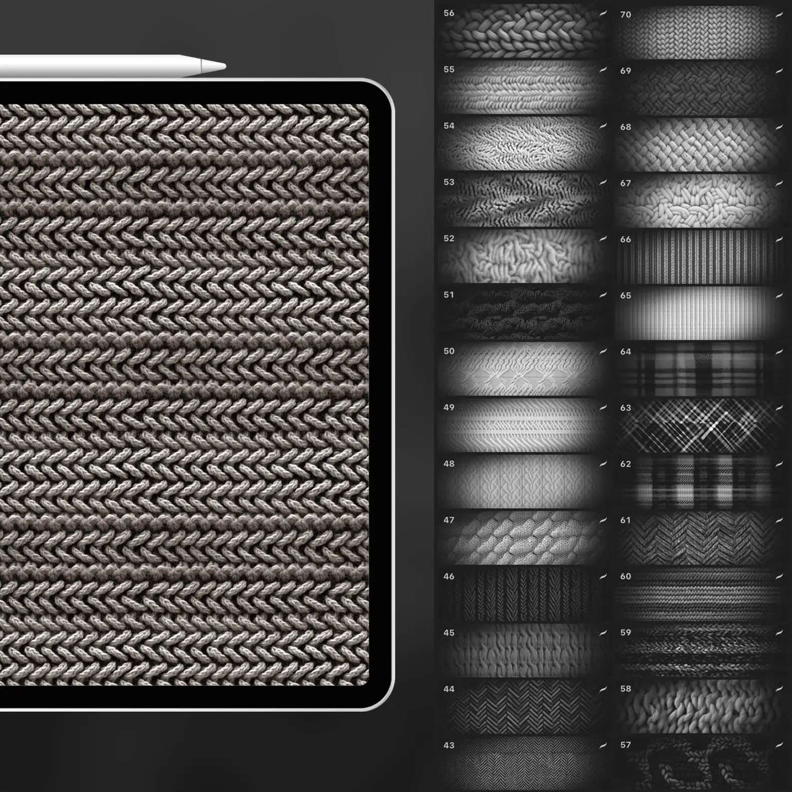 120 wool texture for procreate Free Download