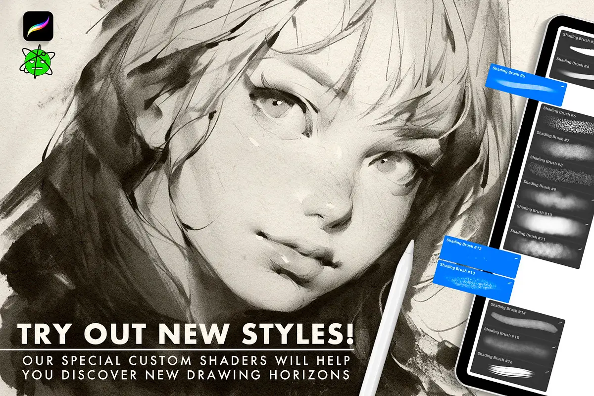 58 Procreate Brushes For Every Day Free Download