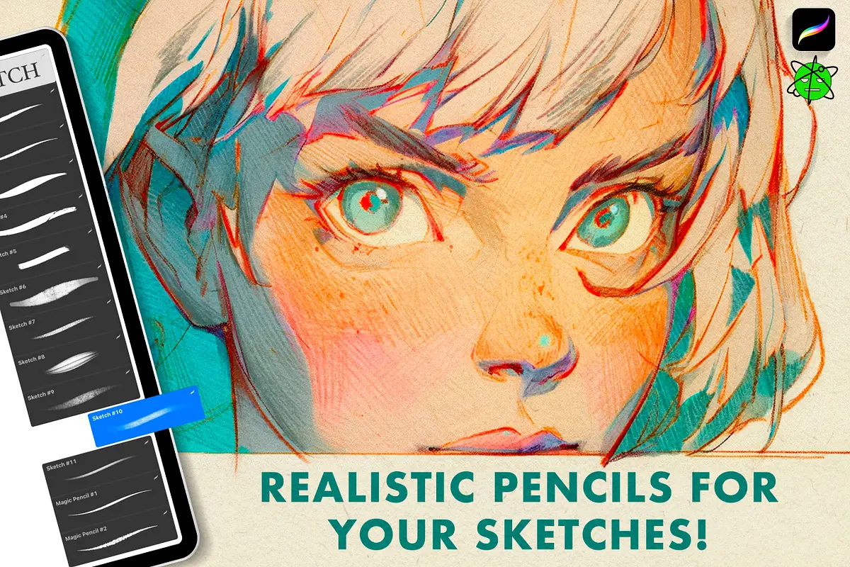 58 Procreate Brushes For Every Day Free Download