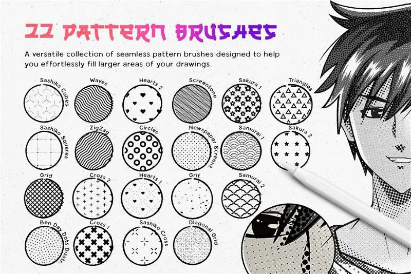 Procreate Manga Brushes Free Download