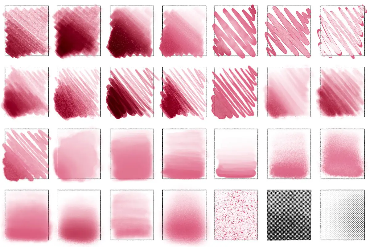 Anime Soft Style Procreate Brushes Free Download