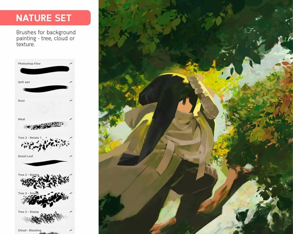 ASUKA111's Brush Pack for Procreate Free Download