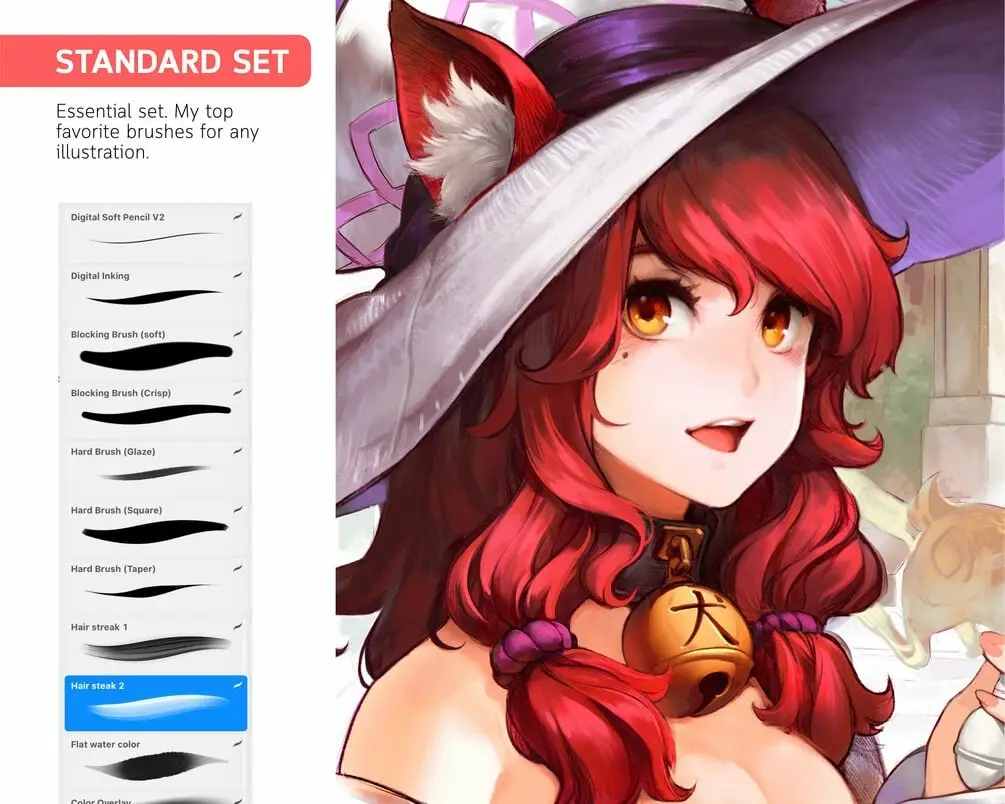 ASUKA111's Brush Pack for Procreate Free Download