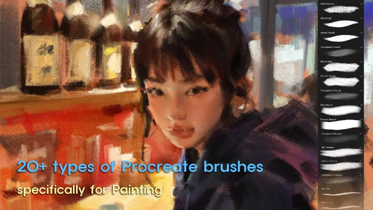 Color Flow Brush Set for Procreate Free Download