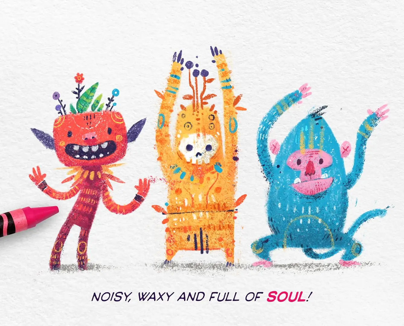 Crayon brush pack for procreate Free Download