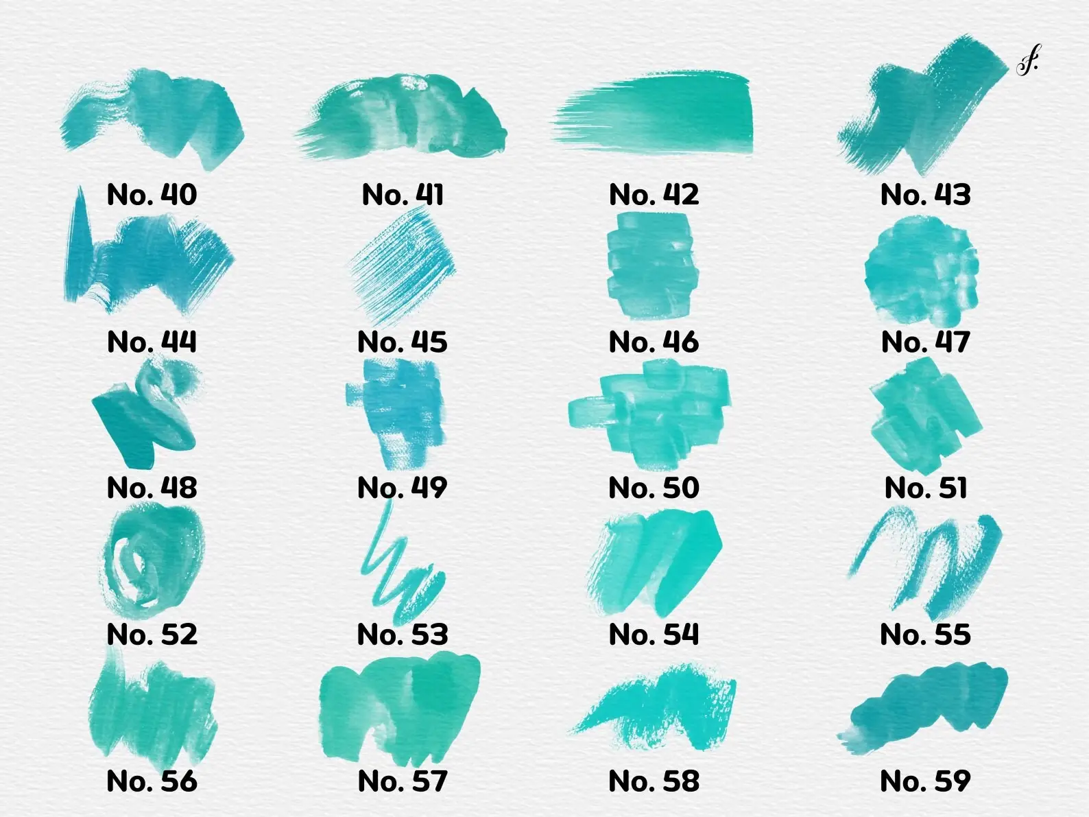 Digital Brush Pack - Brushes Pack