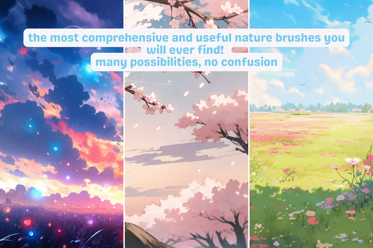 Easy procreate Beginner Essentials - Brushes Pack