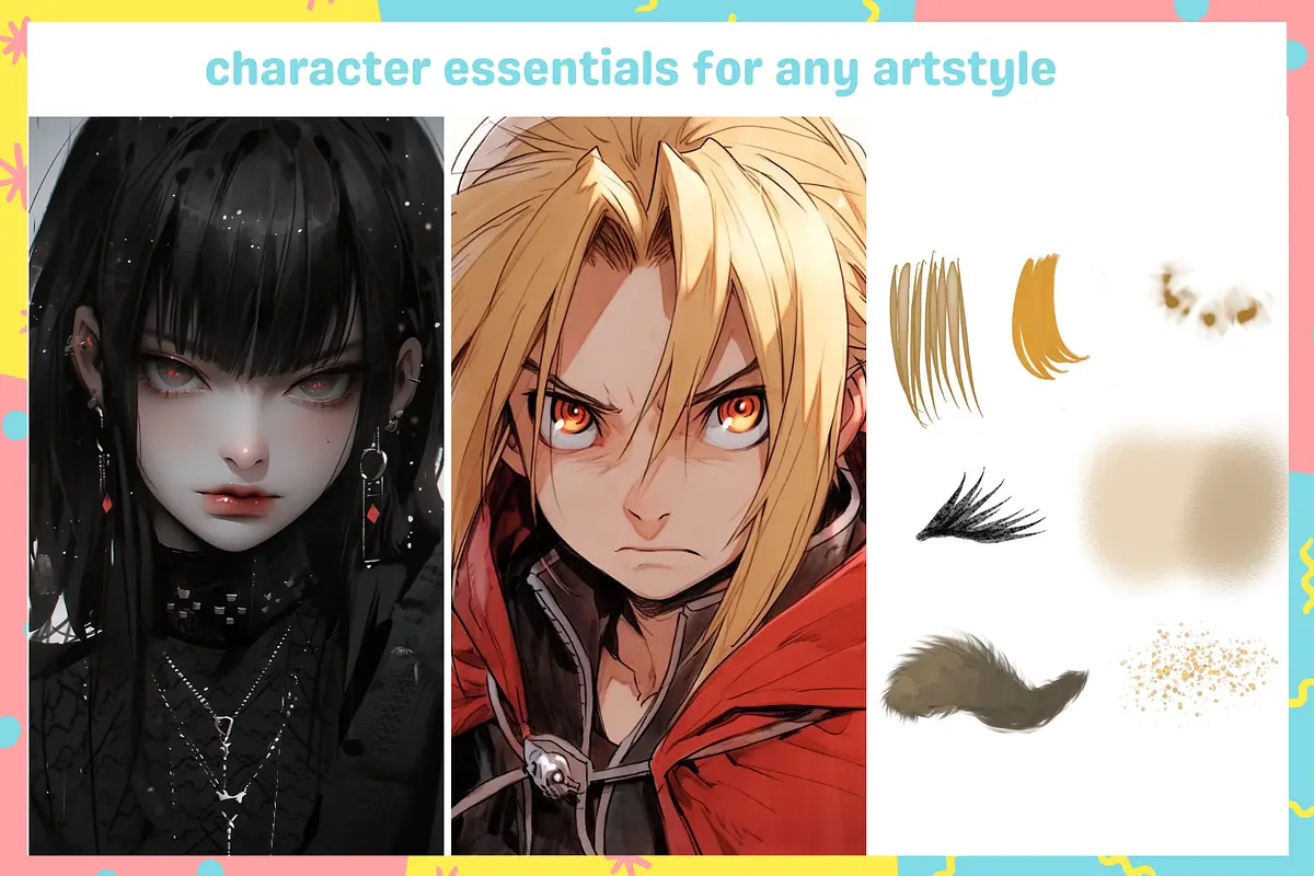 Easy procreate Beginner Essentials - Brushes Pack