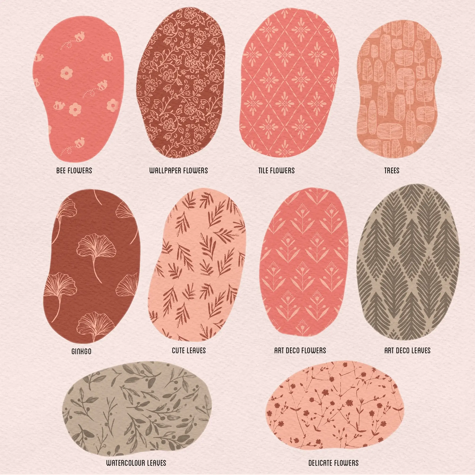 Floral Pattern Brushes For Procreate Free Download