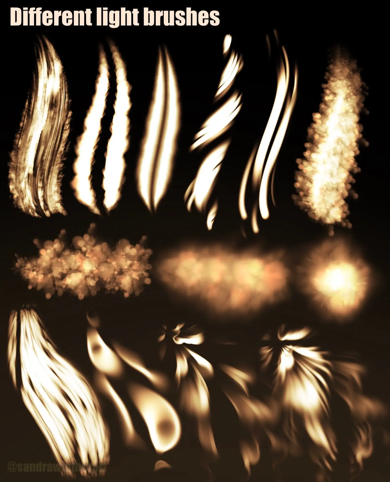 Light brushset procreate Free Download