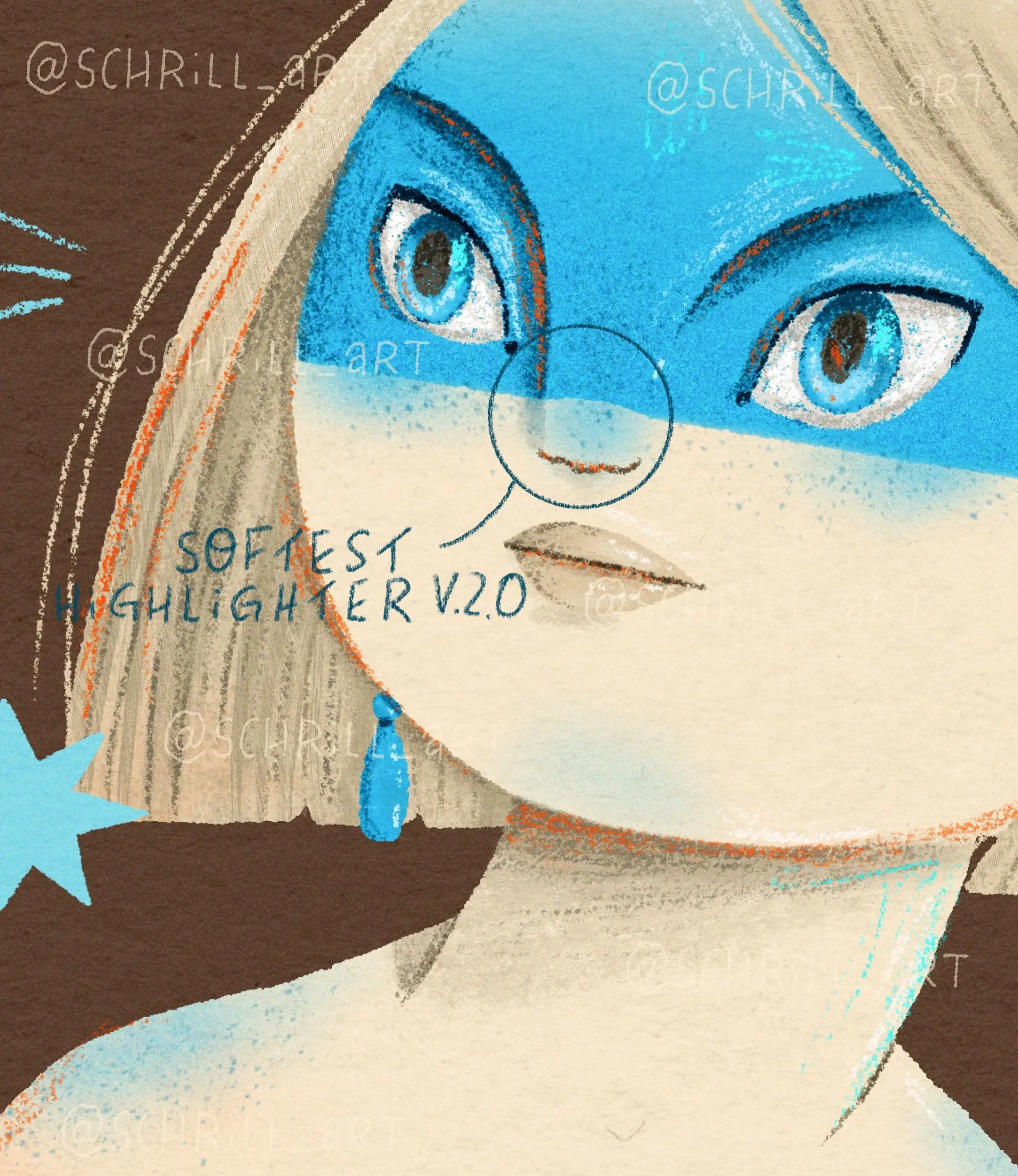 Portrait set V1 brushes procreate - Brushes Pack