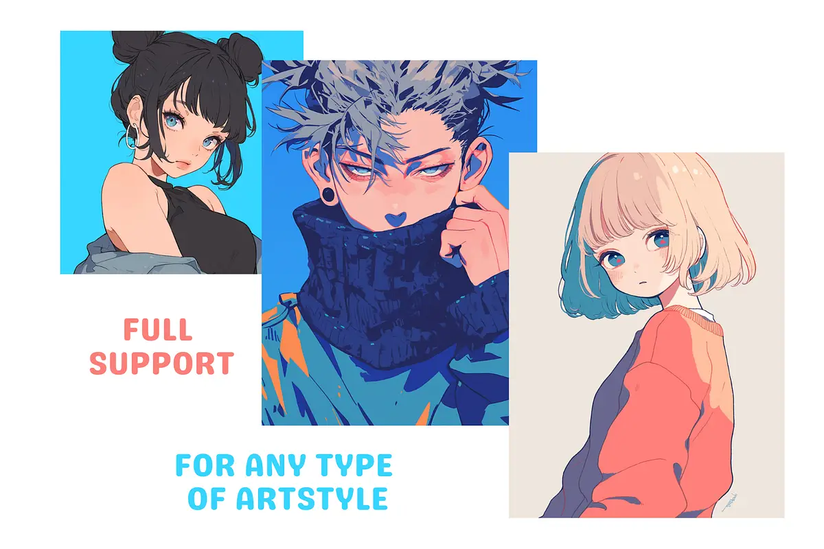 Procreate Anime MaxPack Brushes - Free Download