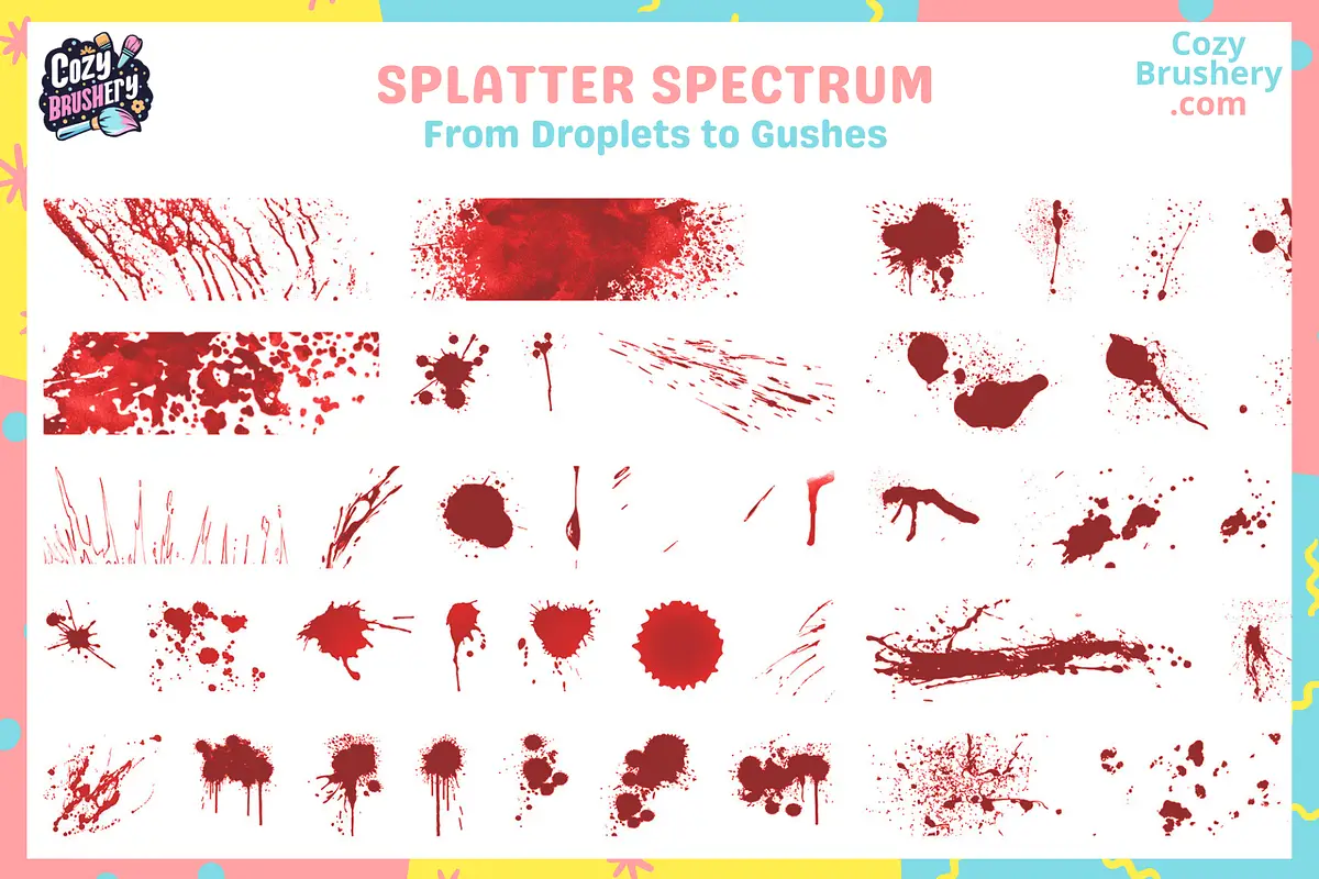 Procreate Blood Brushes Free Download