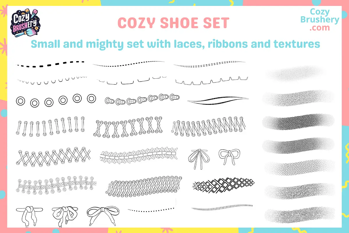 Procreate Brushes – Shoe Design Studio – Brushes Pack