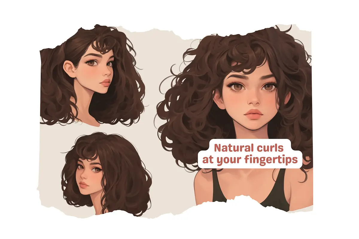 Procreate Curly Hair Brushes Free Download