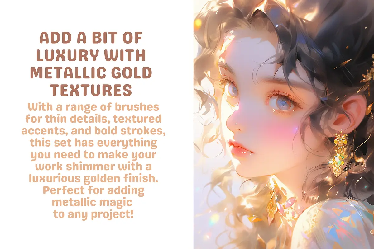 Procreate Gold Brushes Free Download