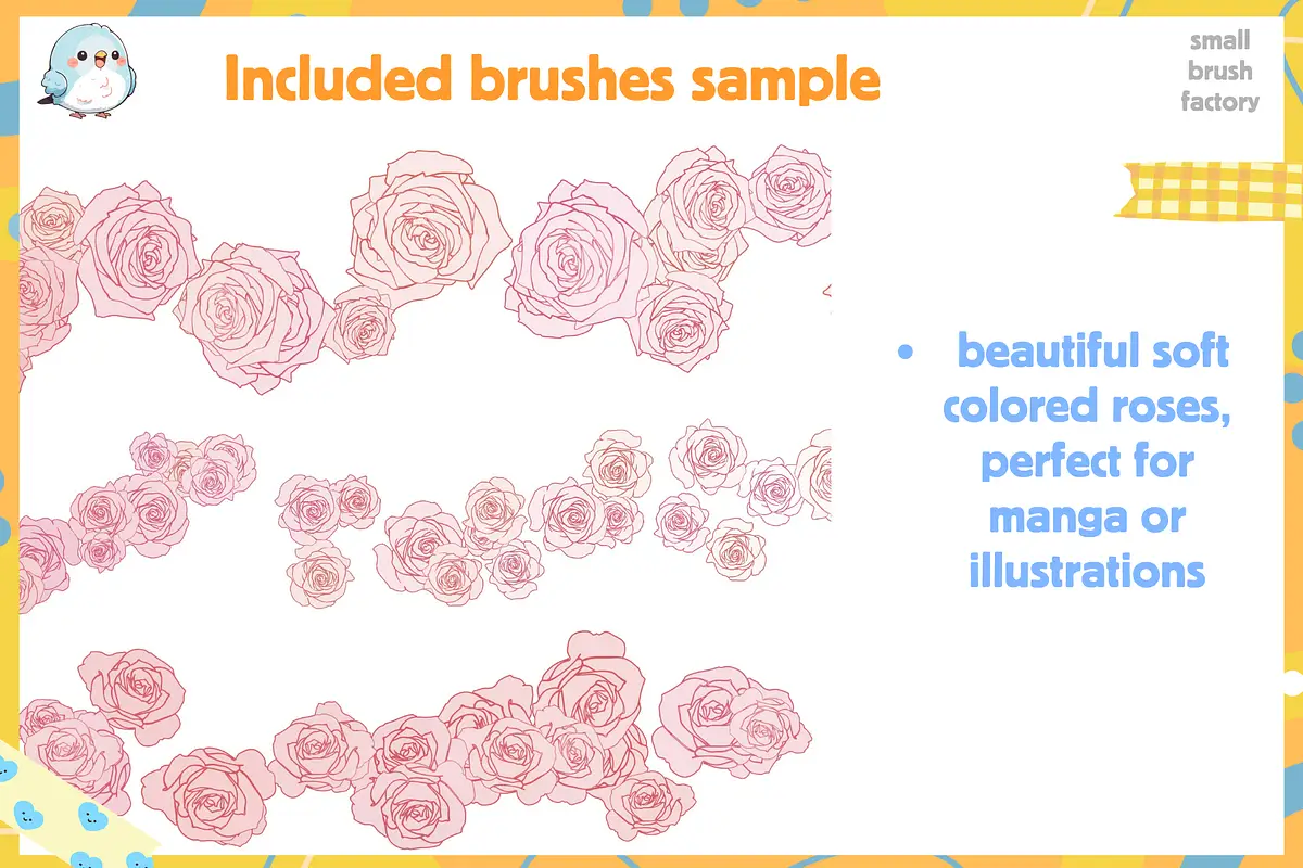 Procreate Magical Rose Brushes Free Download