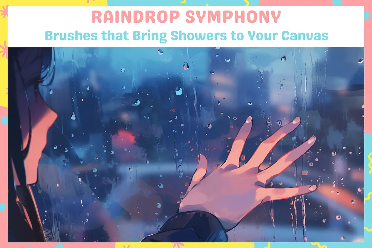 Procreate Rain and Thunder Brushes - Free Download