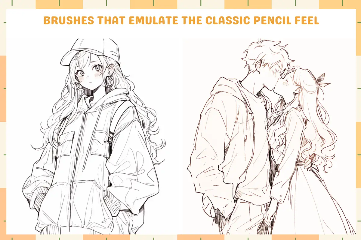 Procreate Sketch and Lineart Brushes - Free Download