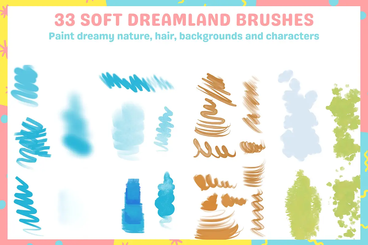 Procreate Soft Pastel Brushes - Free Download