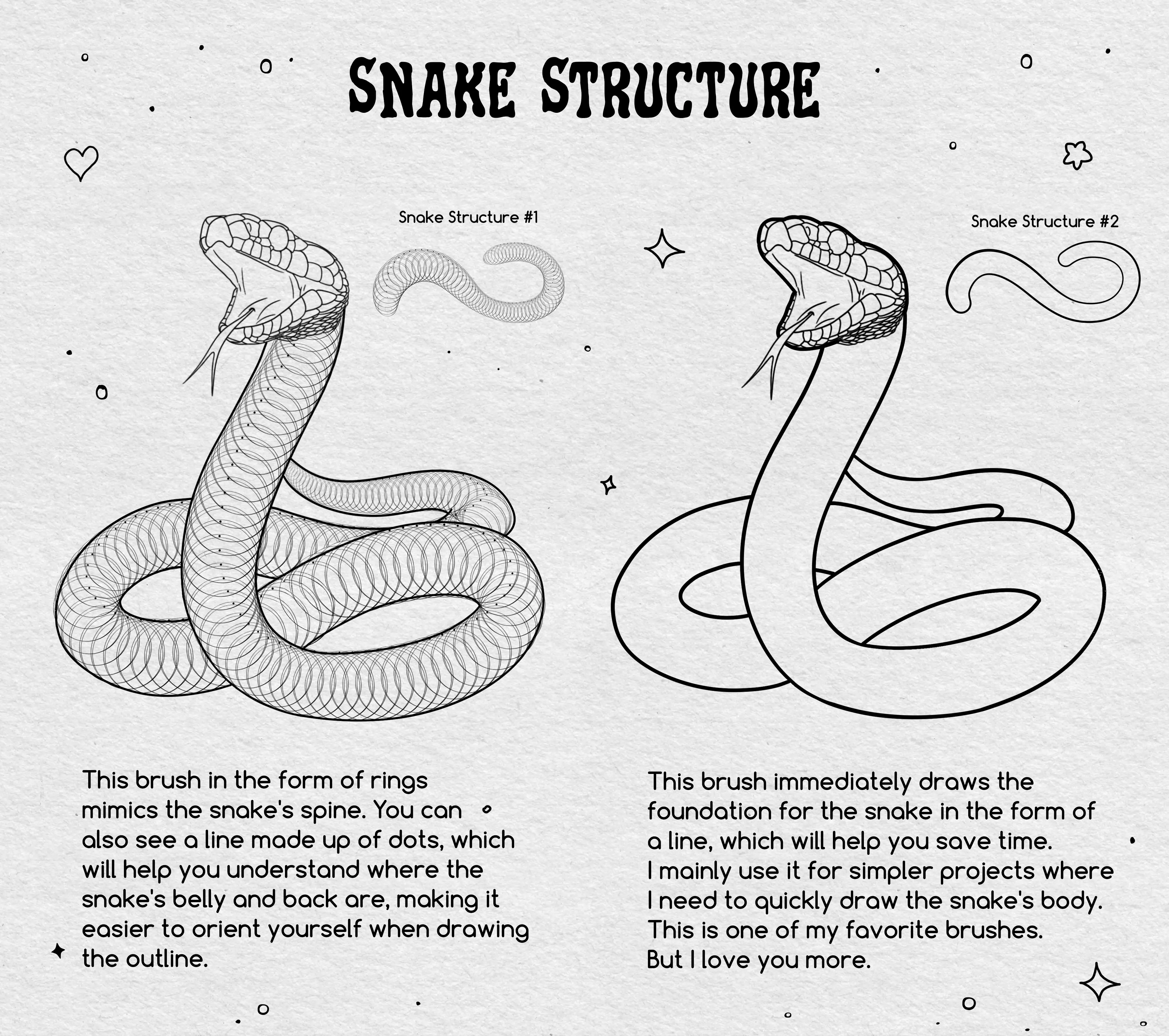 50 Snake Brushes for Procreate – Scales, Textures & Stamp Brushes
