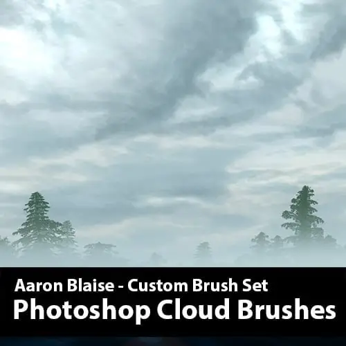 Aaron Blaise Custom Photoshop Cloud Brushes – Realistic Sky & Atmosphere Effects
