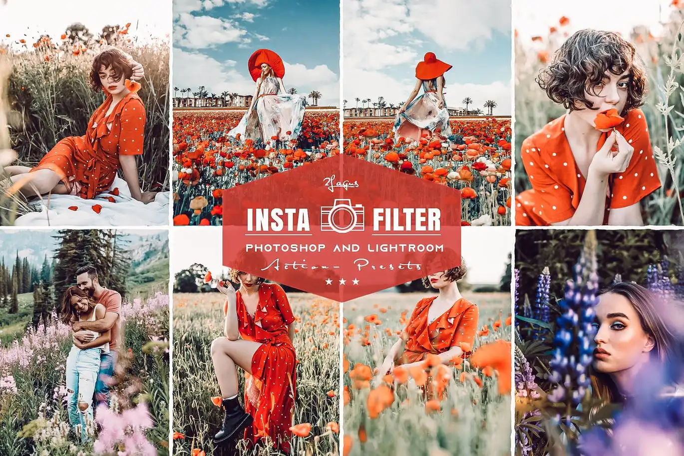 Insta Filter Cinematic Photoshop Lightroom Presets Free Download