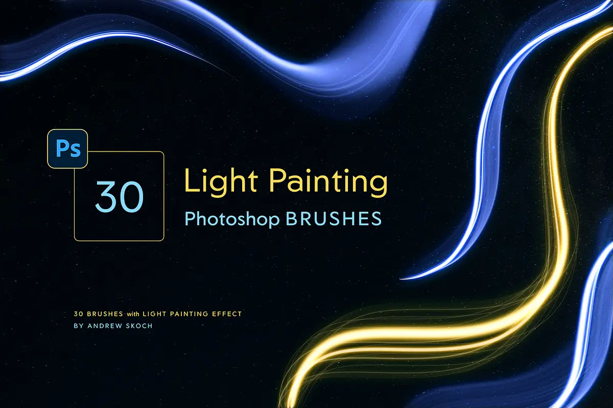 Light Painting Photoshop Brushes – Light Effects for Digital Art