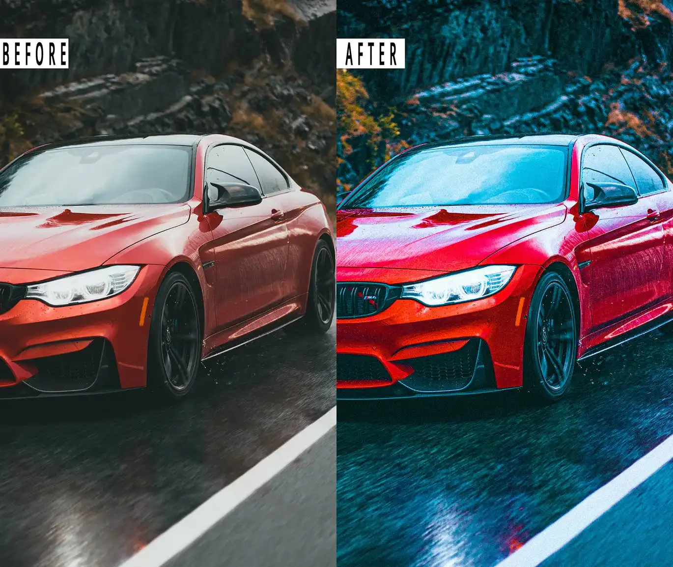 Luxury Car Photoshop Action & Lightrom Preset Free Download