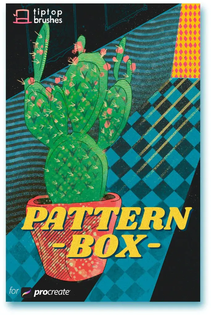 Pattern Box - Premium Brushes for Procreate | Digital Art Tools