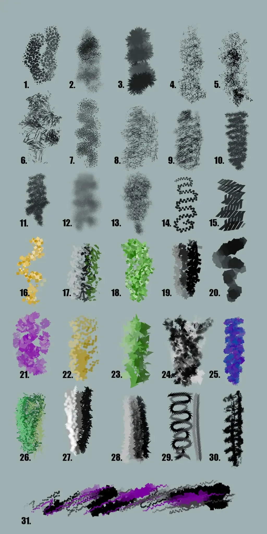 Utility Photoshop Brush & Texture Pack – High-Quality Design Assets