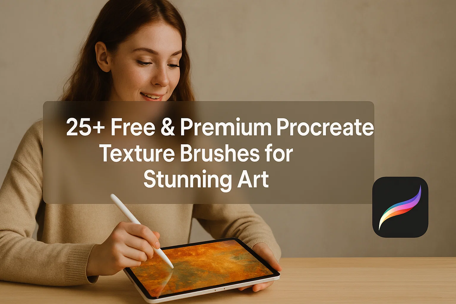 Procreate Texture Brushes – Free & Premium