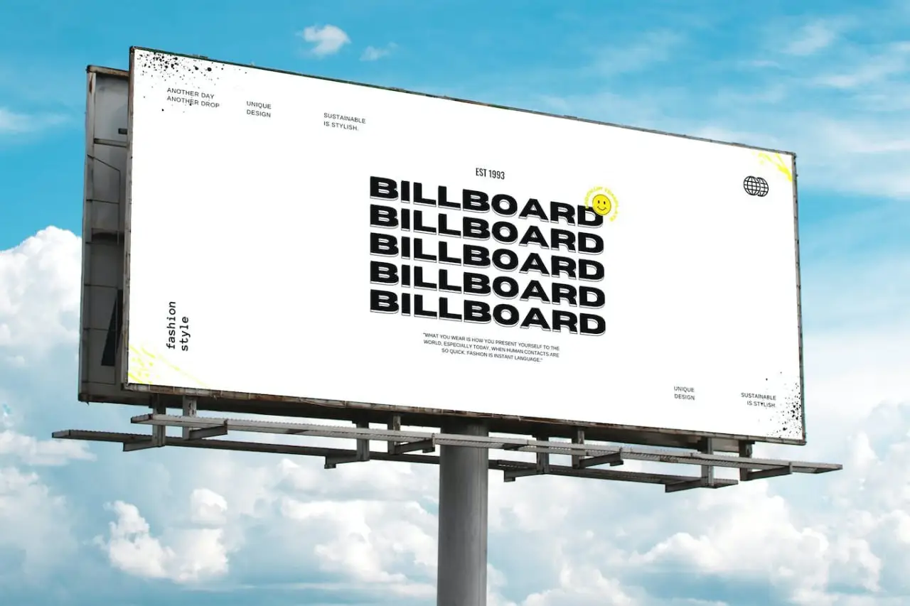 Billboard Mockup for Photoshop