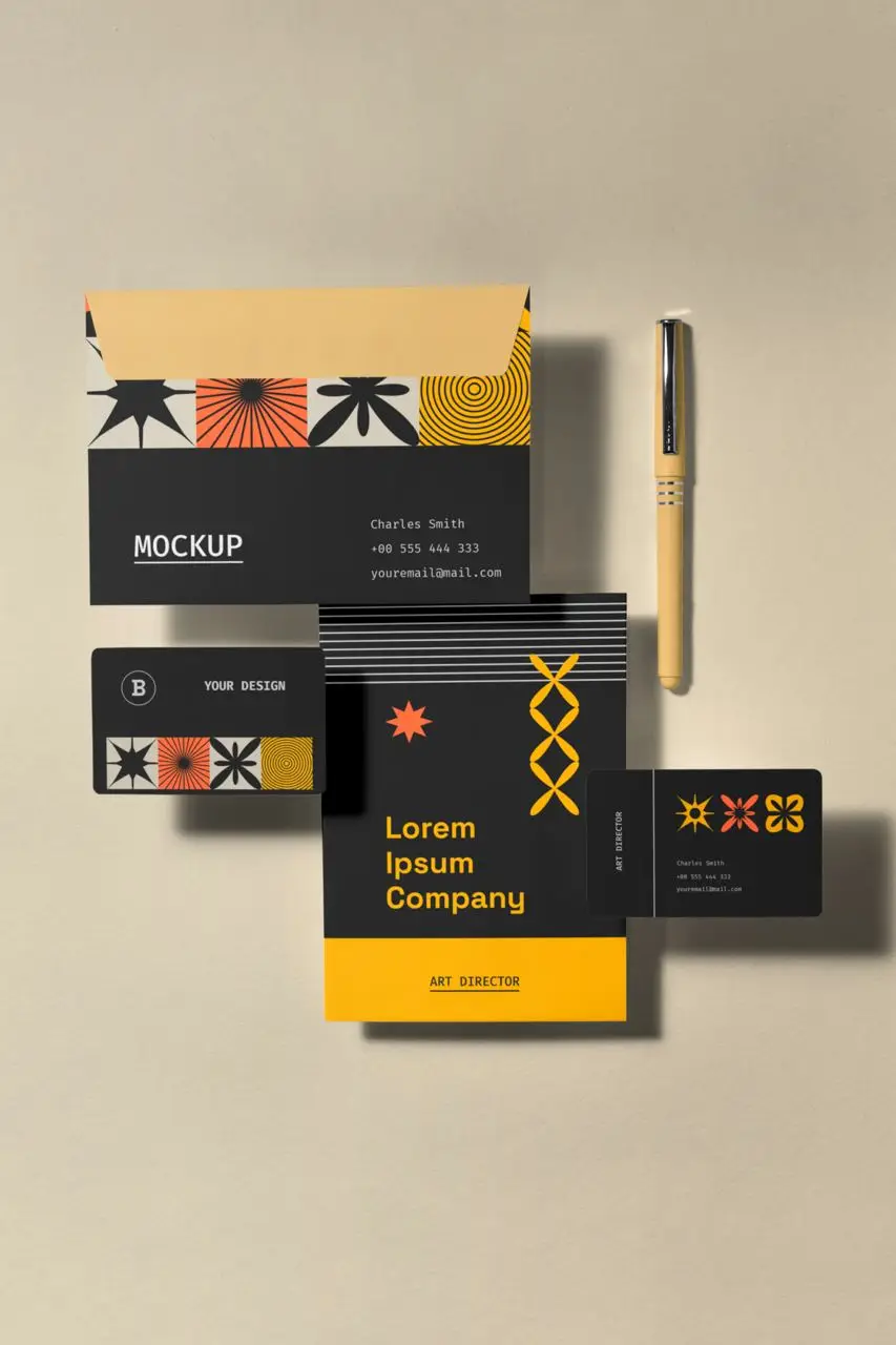 Branding Mockup 1 - Professional Design Showcase