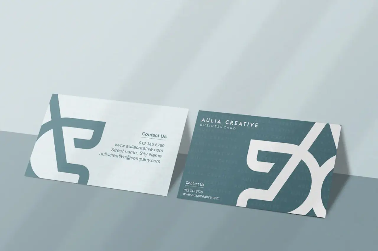 Business Card Logo Mockup - Showcase Your Design