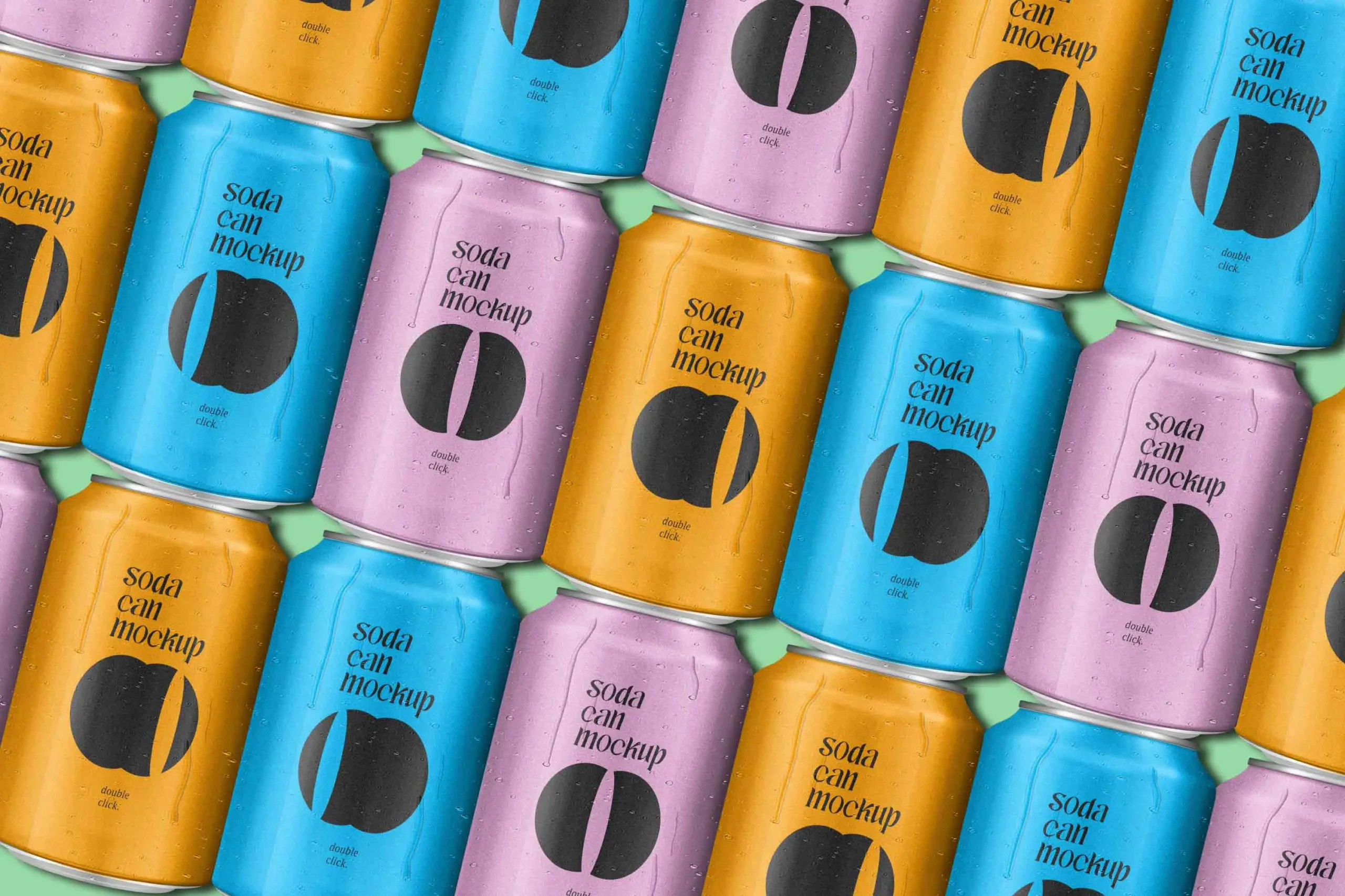 Can Soda Mockup-Stbrn for Professional Designs