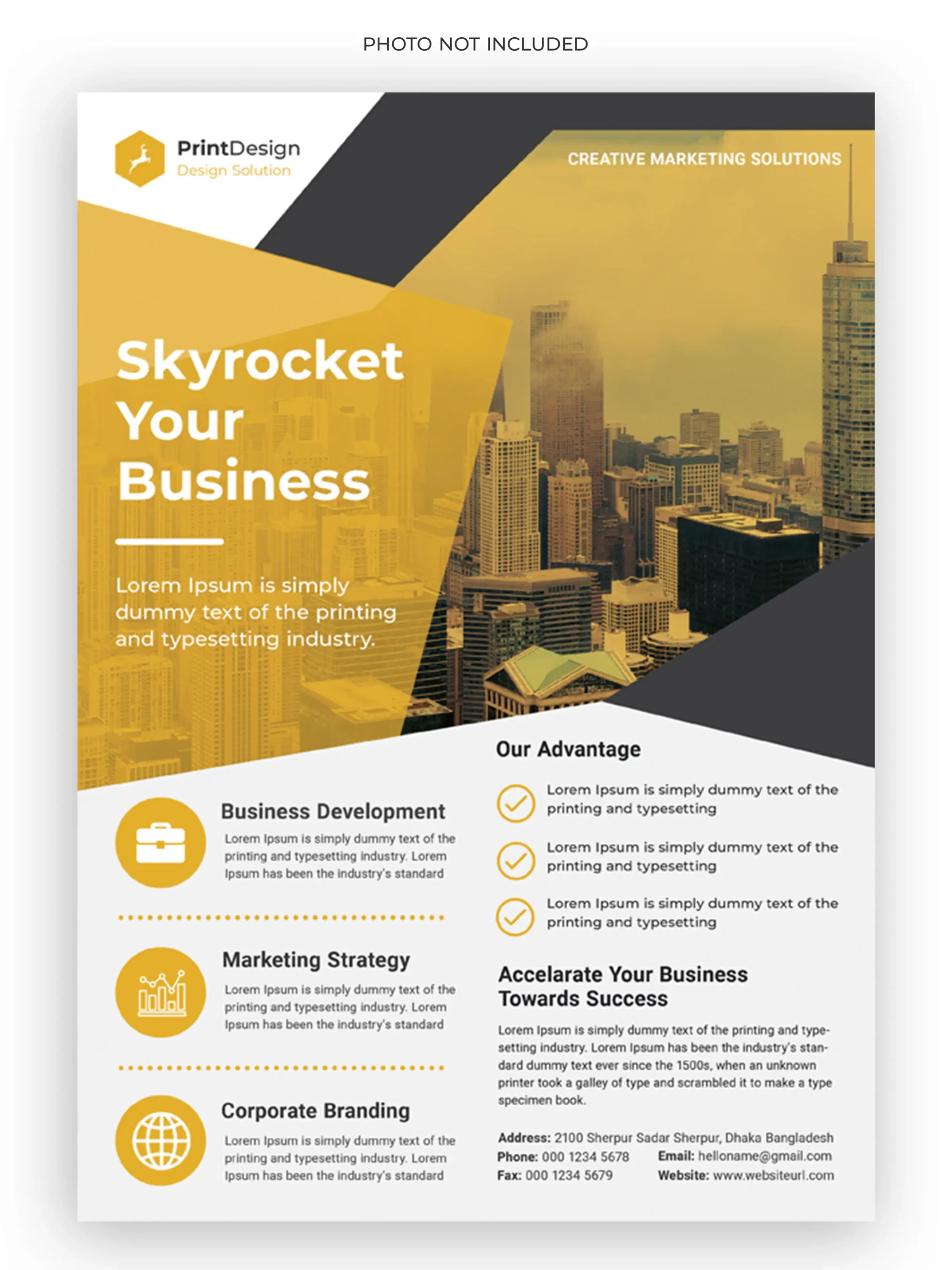 Corporate Business Flyer Template