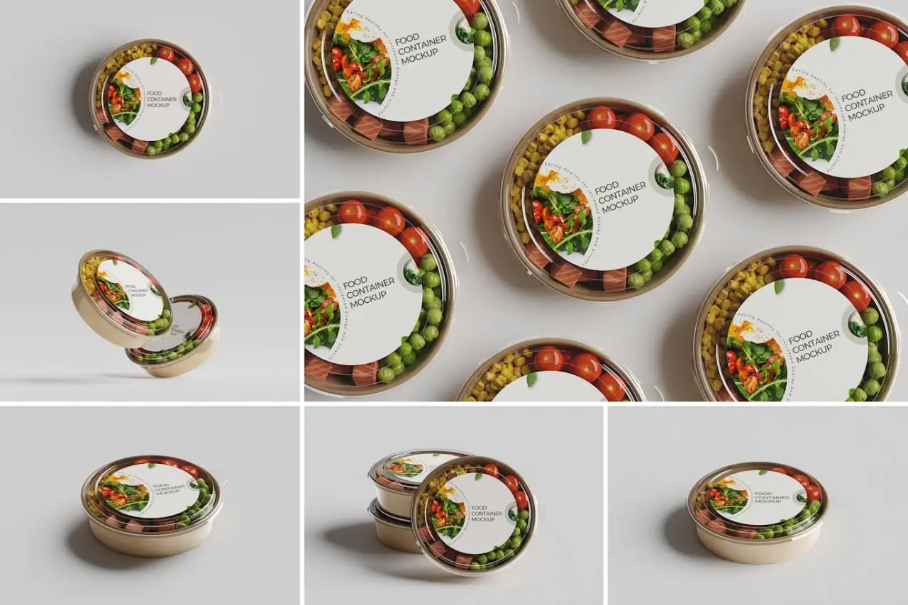 Food Container Mockup for Stunning Presentations