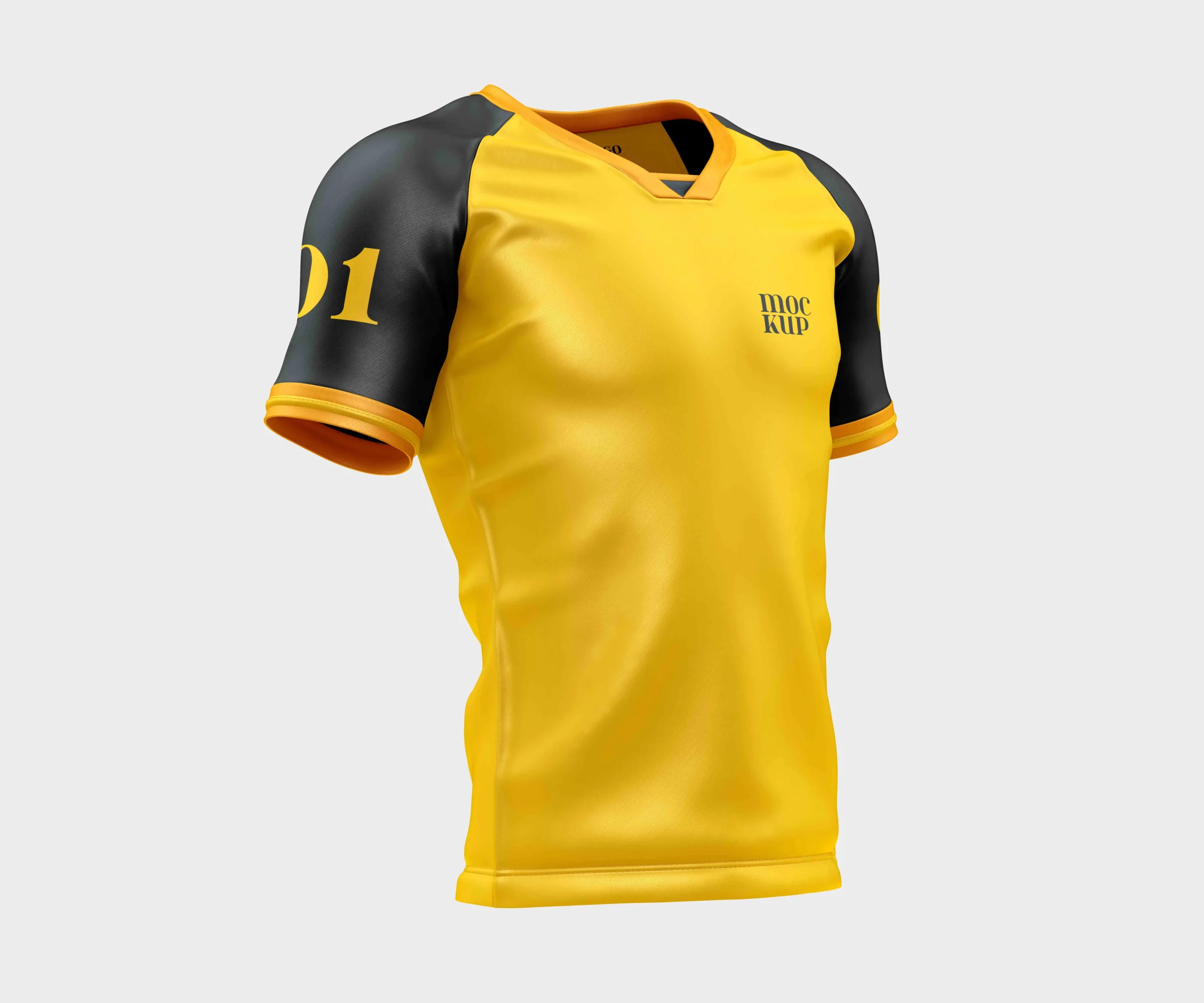 Football Jersey Mockup Set - Showcase Your Designs