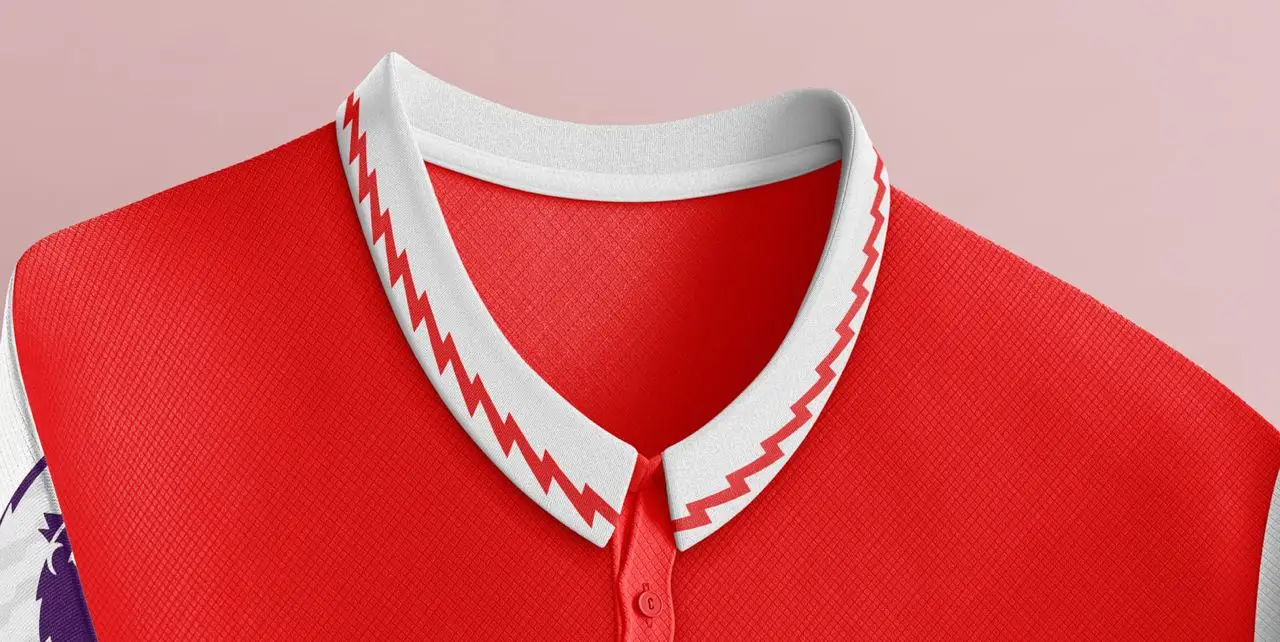 Ghost Soccer Jersey Template for Photoshop