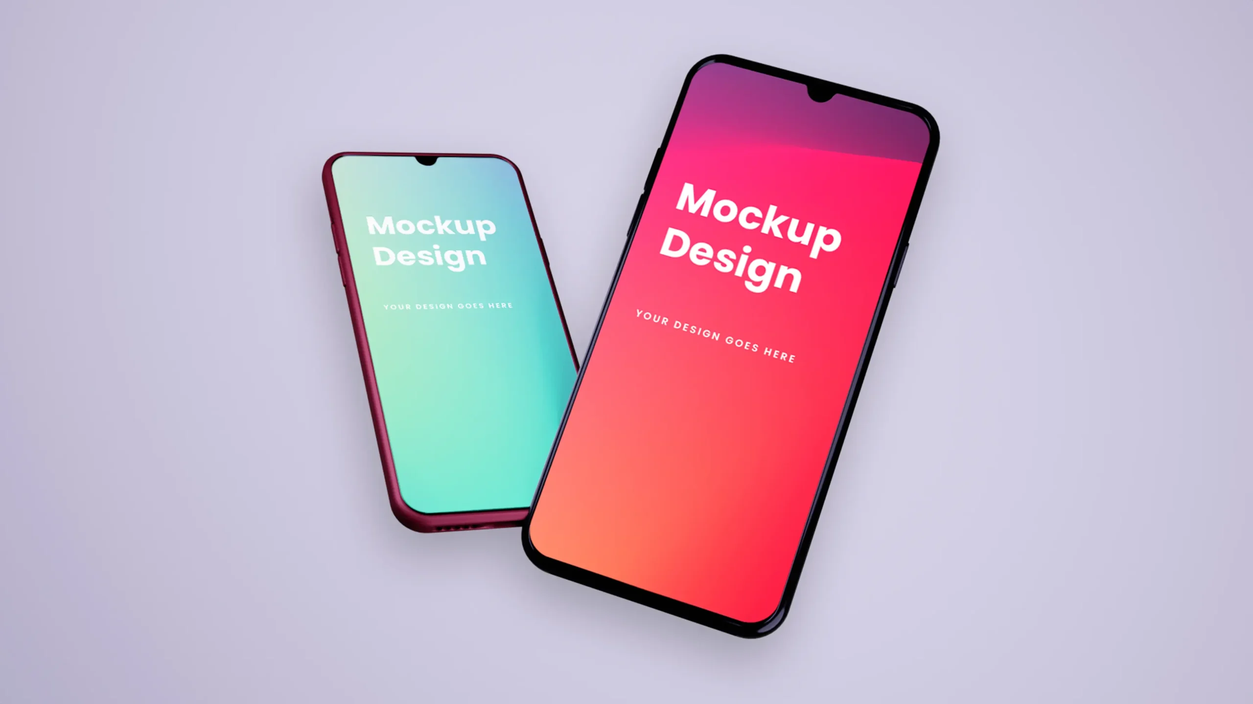 Phone And Screen-Ui Ux Mockup By Brushes Pack